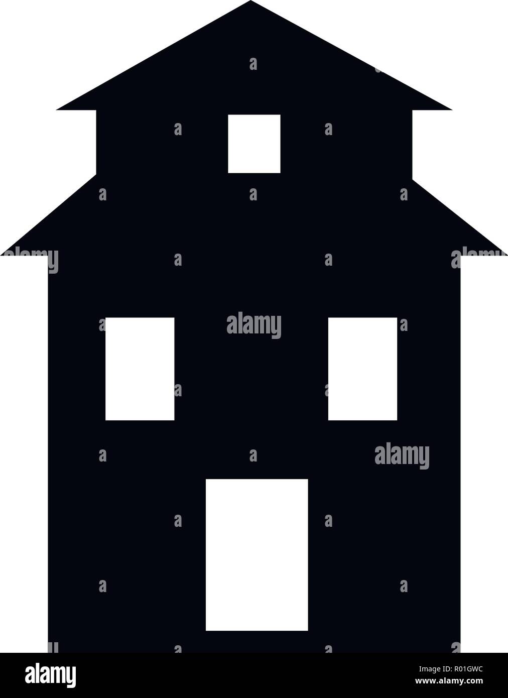 Farm house icon, simple style Stock Vector Image & Art - Alamy