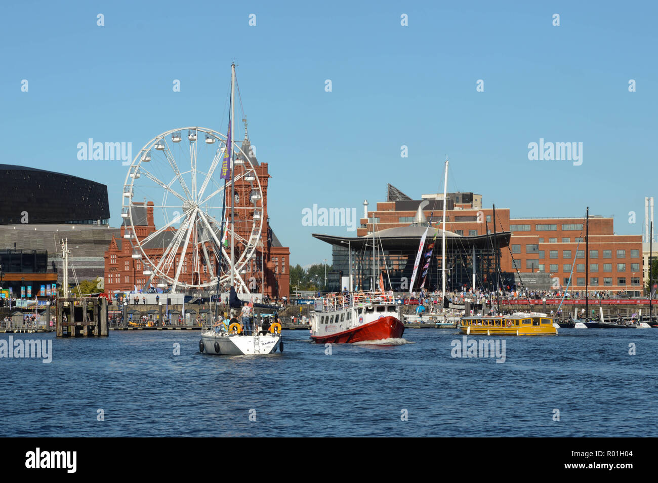 Cardiff bay cruise hi-res stock photography and images - Alamy