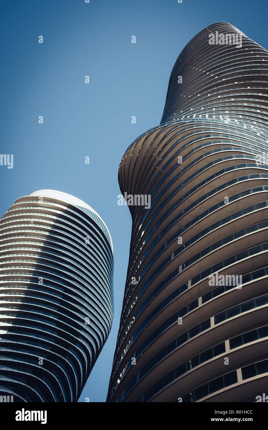 Modern Towers close-up, Mississauga, Ontario Stock Photo - Alamy