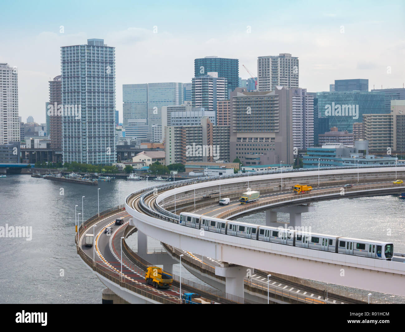 Japanese Railway Bridge Tokyo High Resolution Stock Photography and ...