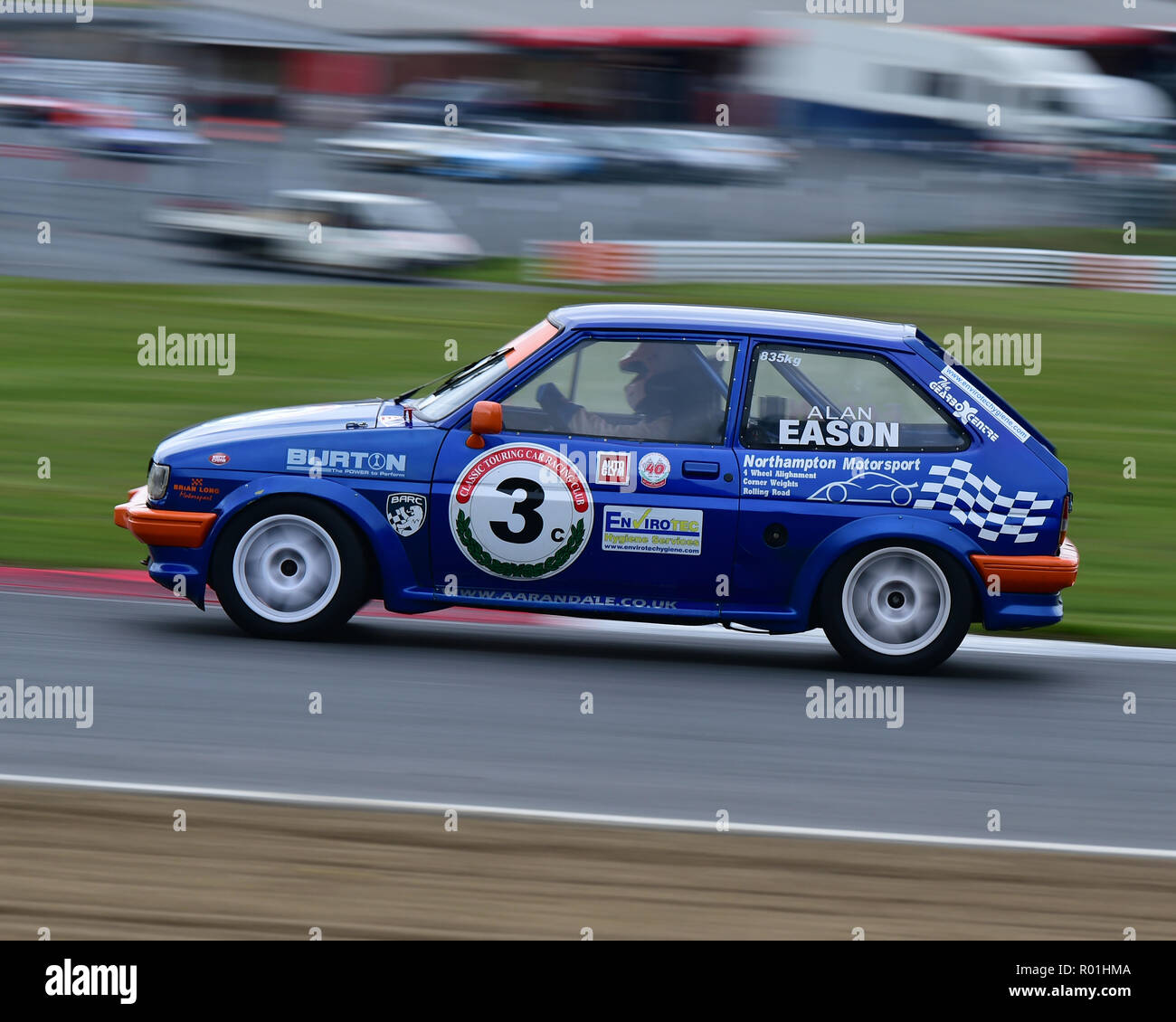 Alan Eason, Ford Fiesta XR2, Classic and Historic Thunder Saloon ...