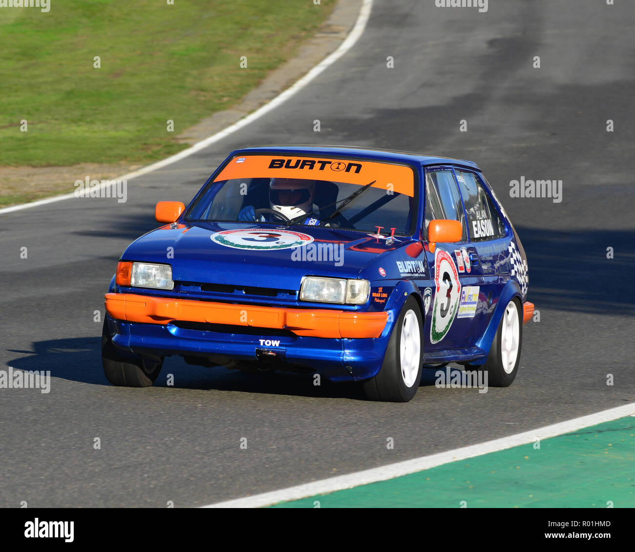 Alan Eason, Ford Fiesta XR2, Classic and Historic Thunder Saloon ...