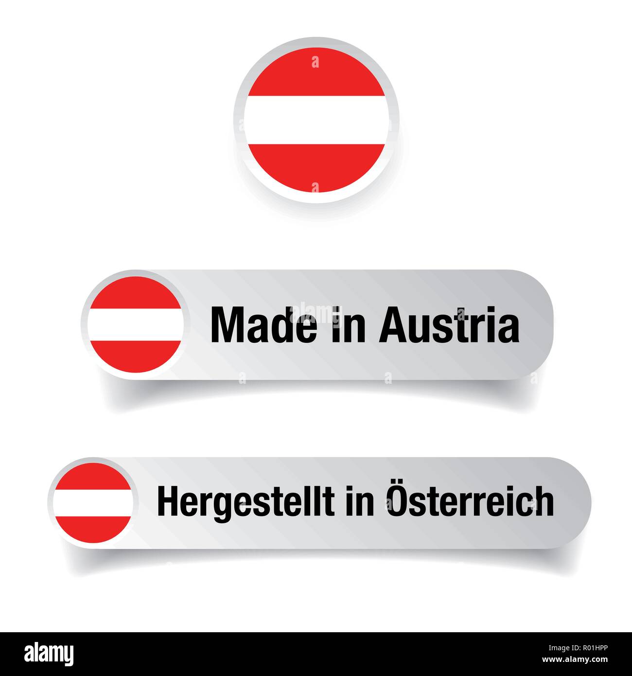 Made in Austria label sign Stock Vector Image & Art - Alamy