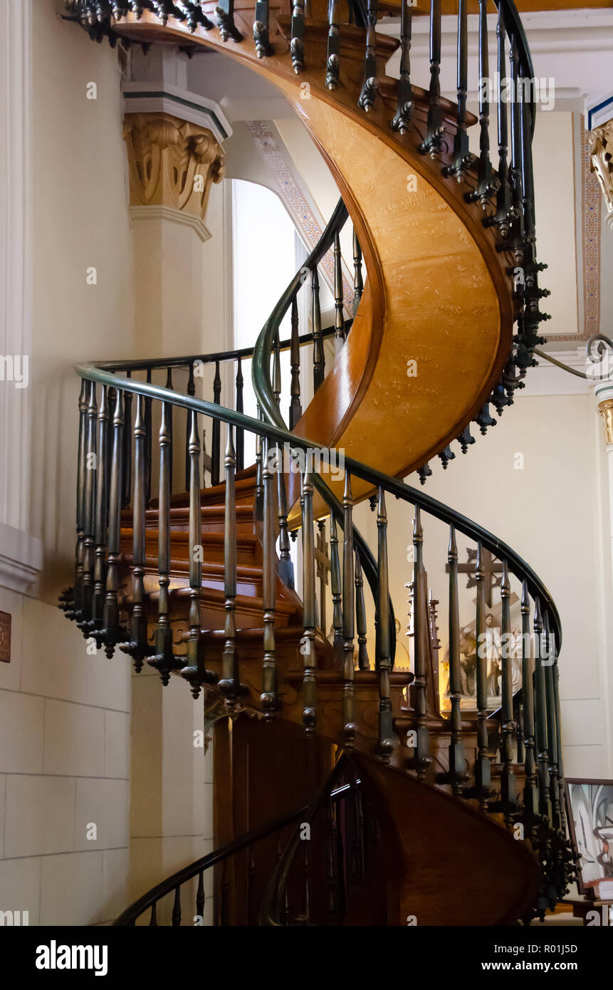 Loretto Chapel in Santa Fe - Home of the Miraculous Spiral Staircase ...