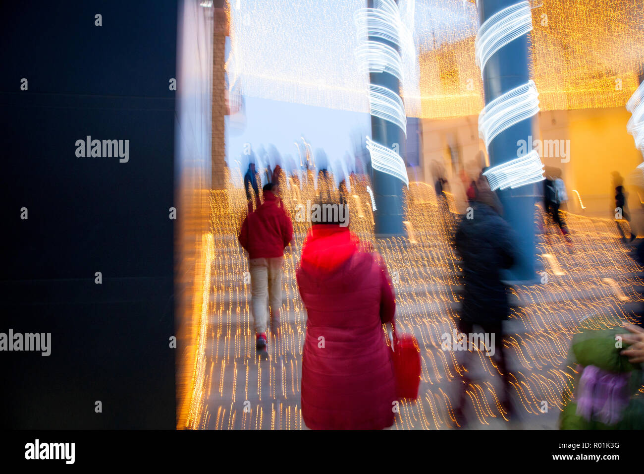 Busy figure hi-res stock photography and images - Alamy