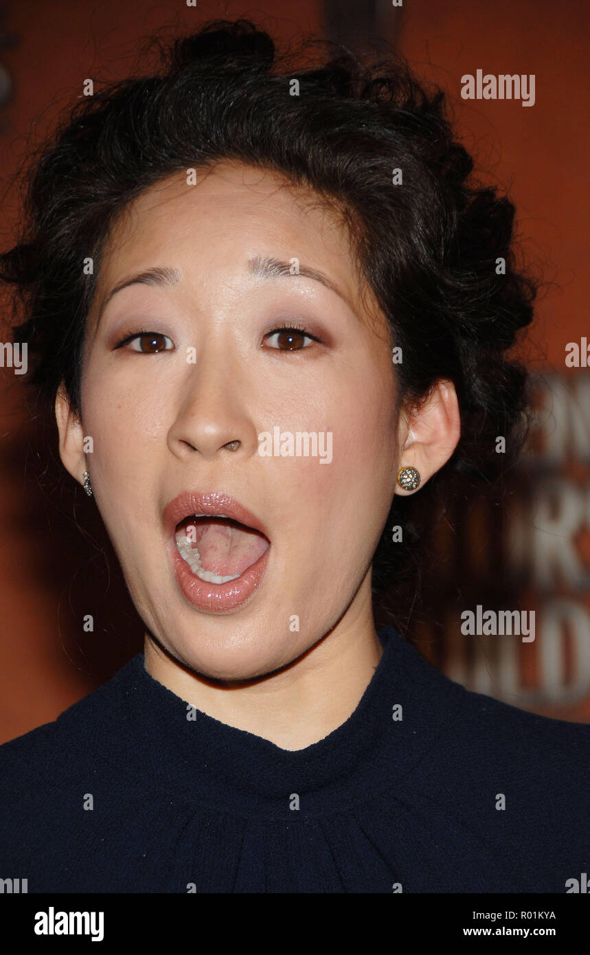 Sandra Oh at the SAG Nominations at the Pacific Design Center in Los ...