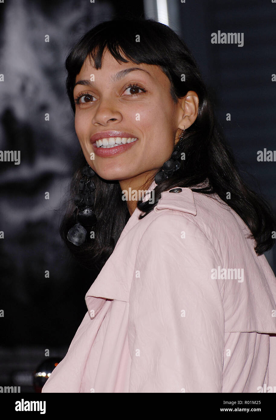 Rosario Dawson arriving at the he NUMBER 23 Premiere at the Orpheum ...