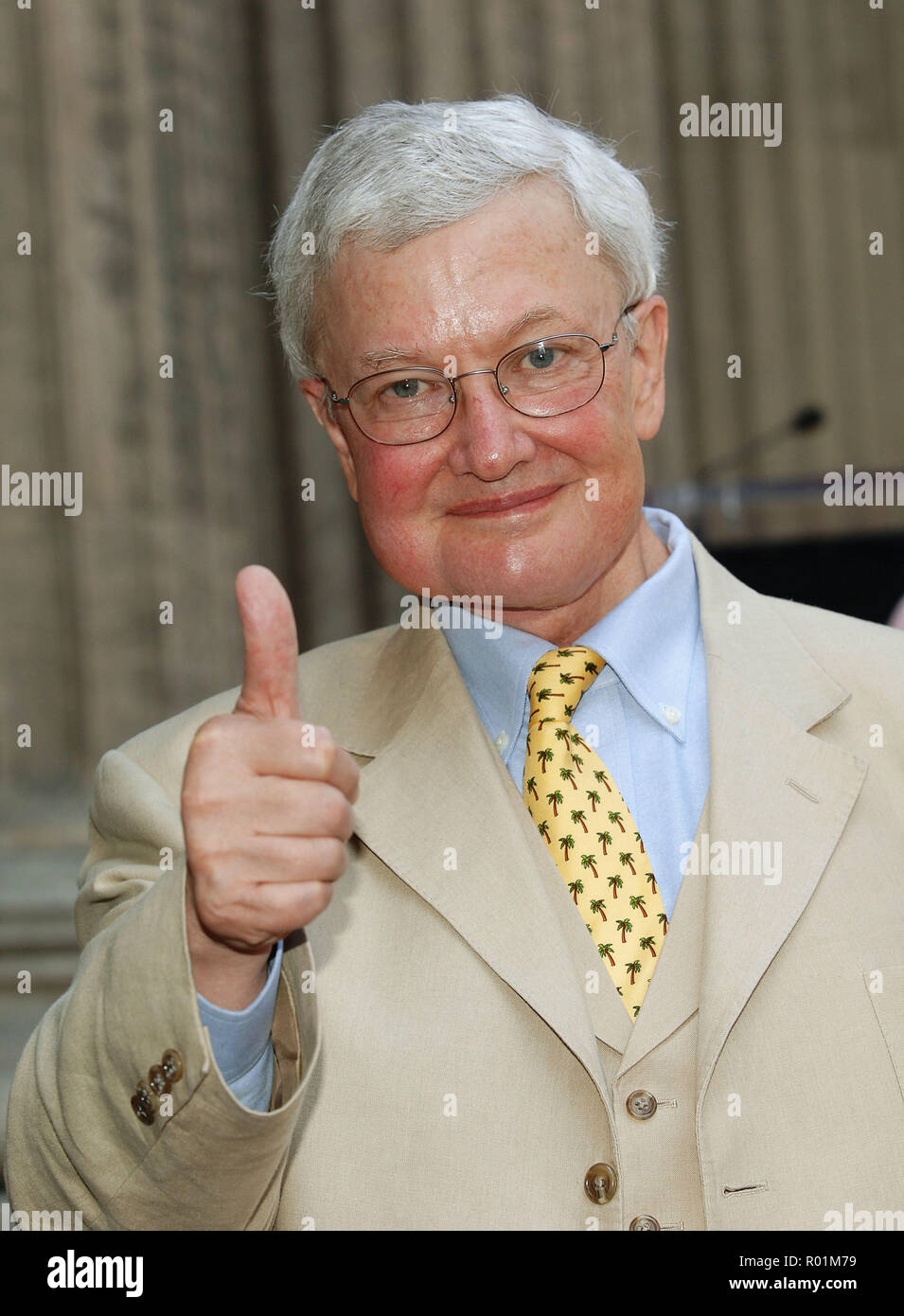 Roger Ebert ( from Ebert and Roeper Film Critic show) received the ...