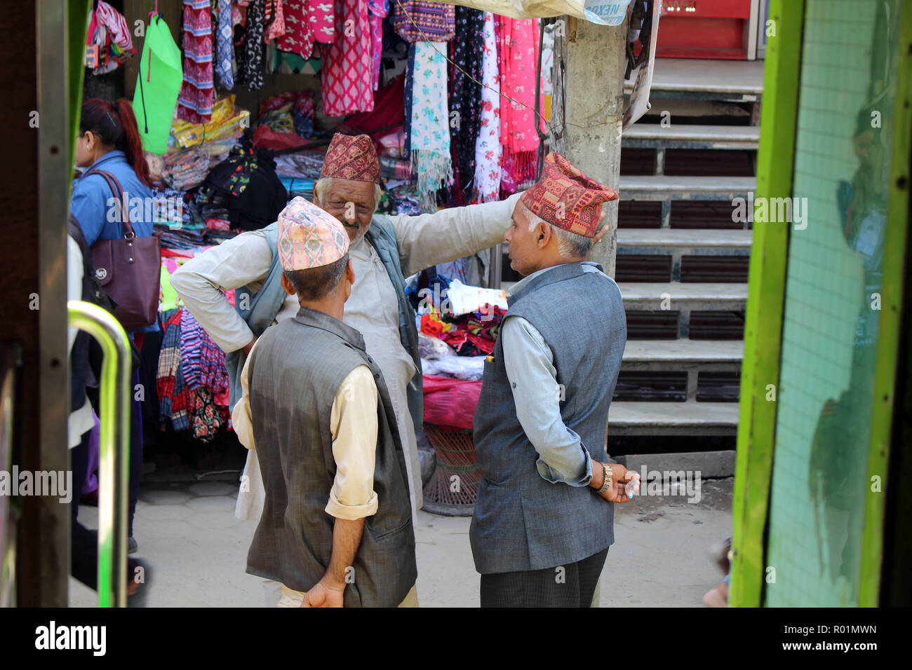 Nepali buses hi-res stock photography and images - Alamy