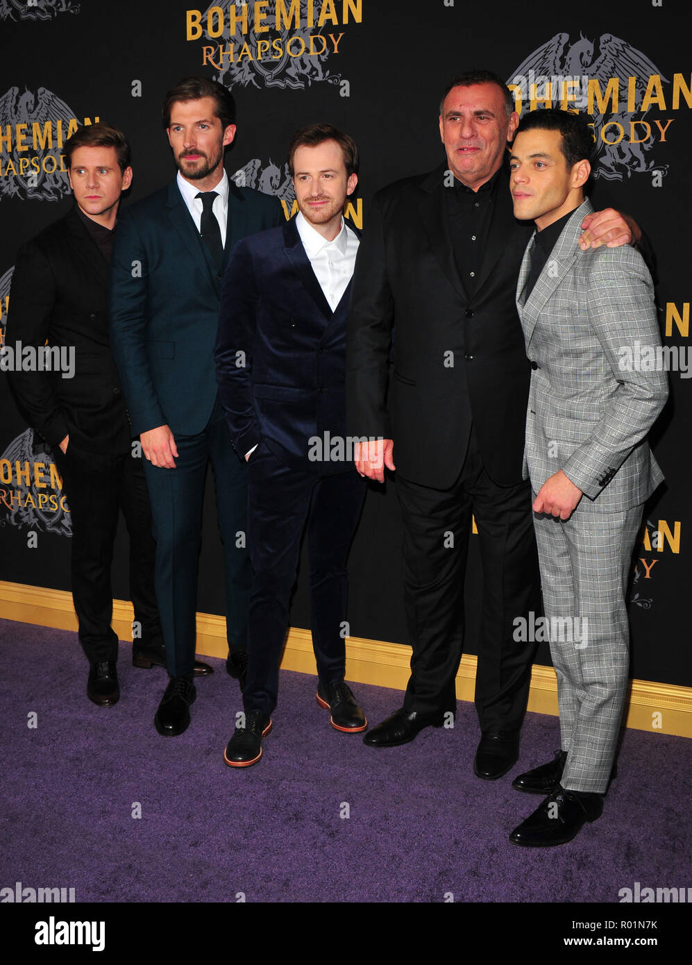 New York, NY, USA. 30th Oct, 2018. Allen Leech, Gwilym Lee, Joe ...