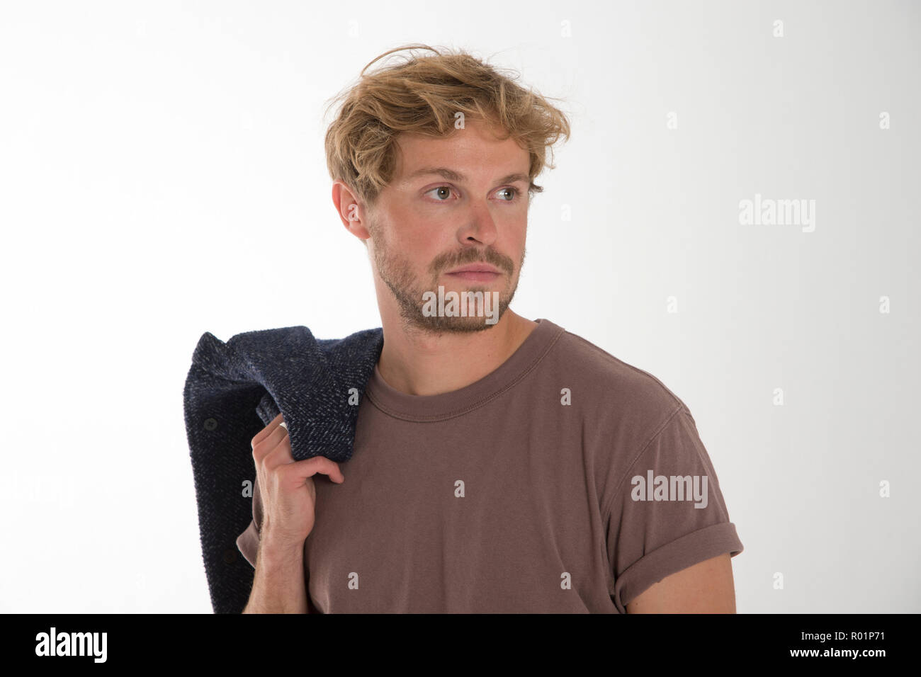 Hamburg, Deutschland. 24th Oct, 2018. Actor Jonas LAUENSTEIN plays the ...
