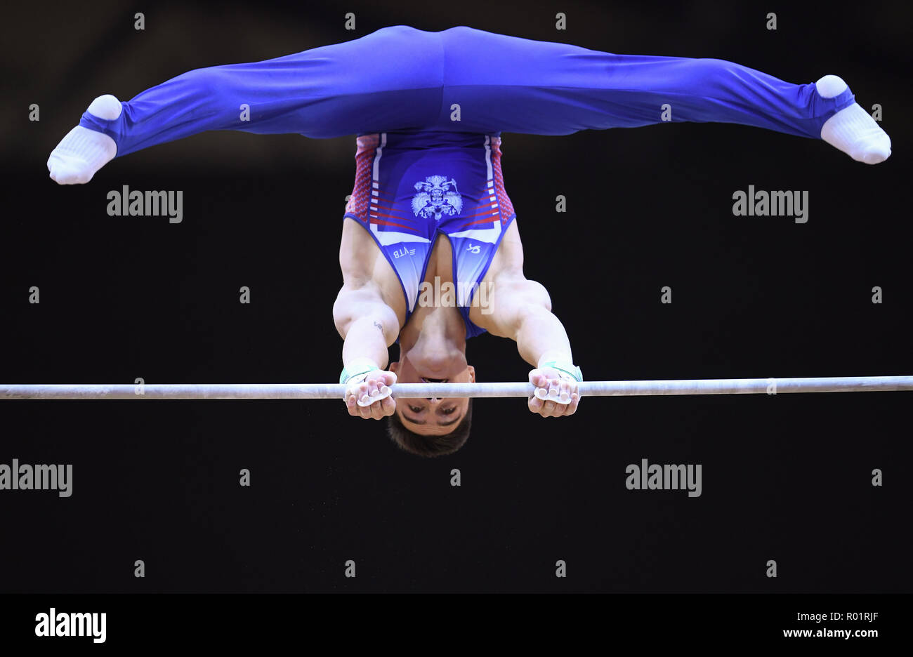 Doha, Katar. 31st Oct, 2018. Nikita Nagornyy (RUS) on the horizontal ...