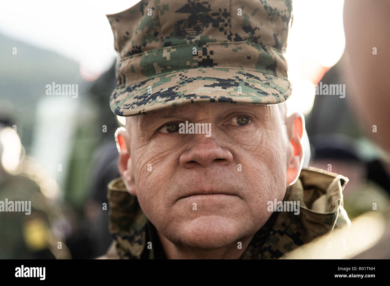 Byneset, Norway. 30th October, 2018. US Marine Corps General Robert ...