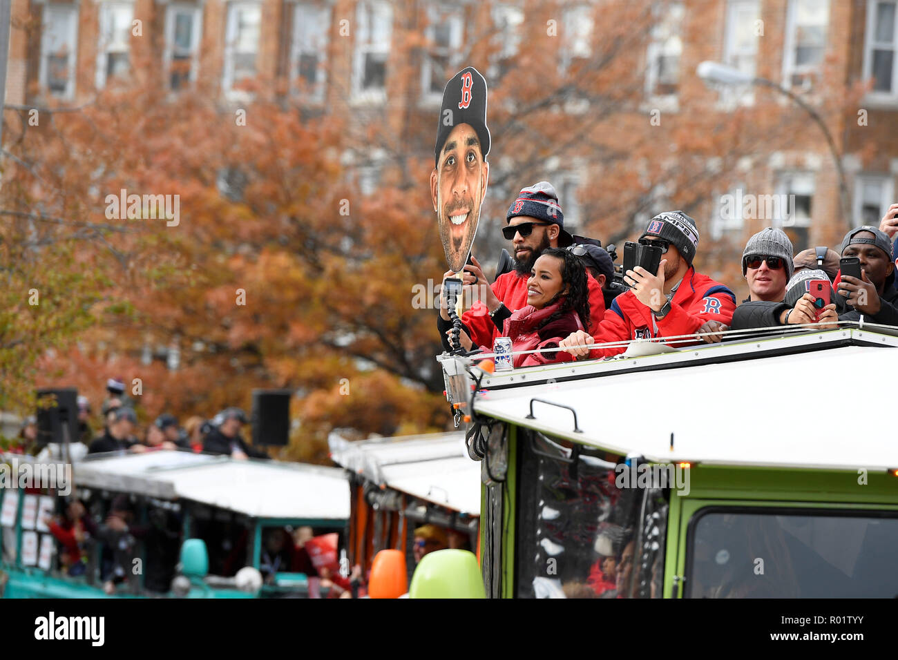 Boston, Mass. 31st Oct, 2018. Boston Red Sox starting pitcher David ...