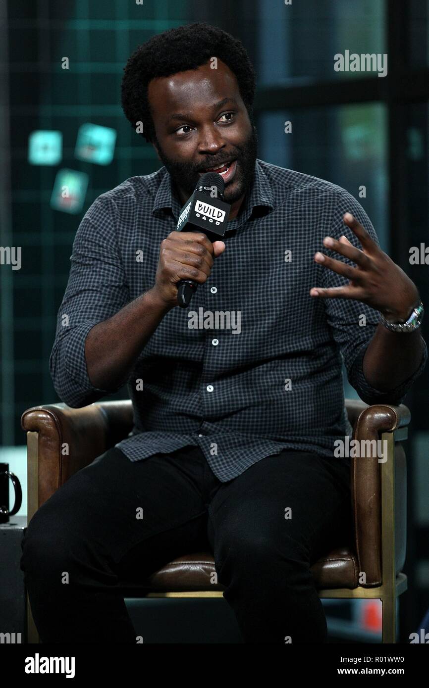 New York, NY, USA. 31st Oct, 2018. Faraday Okoro out and about for AOL ...