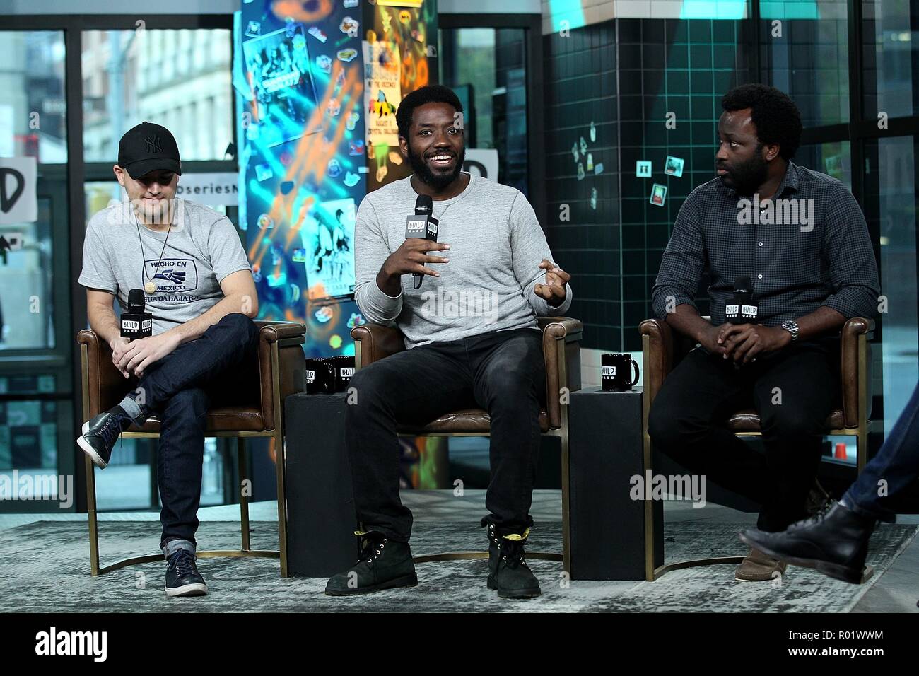 New York, NY, USA. 31st Oct, 2018. Oscar Hernandez, Chinaza Uche ...