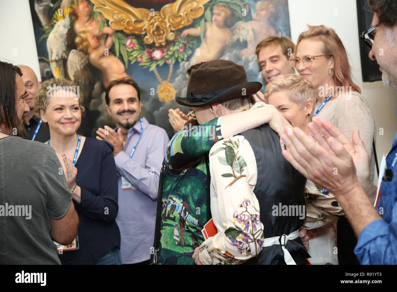 Sydney, Australia. 1 November 2018. Artist Lynn Savery was announced as ...