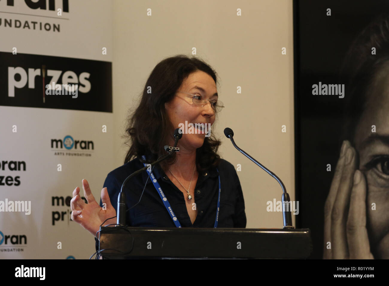 Sydney, Australia. 1 November 2018. Artist Lynn Savery was announced as ...