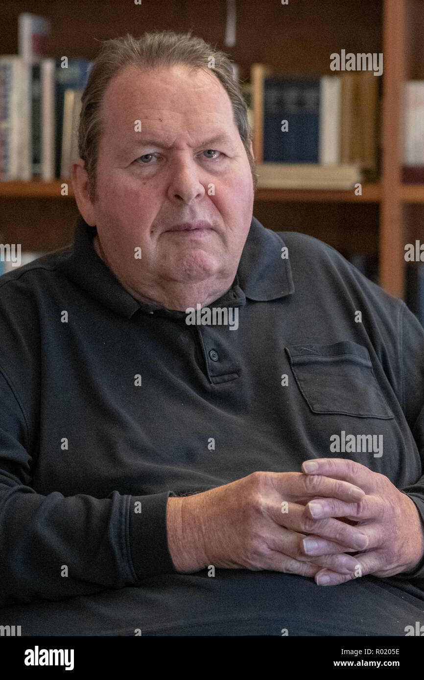 Passau, Germany. 24th Oct, 2018. Ottfried Fischer, actor and cabaret ...