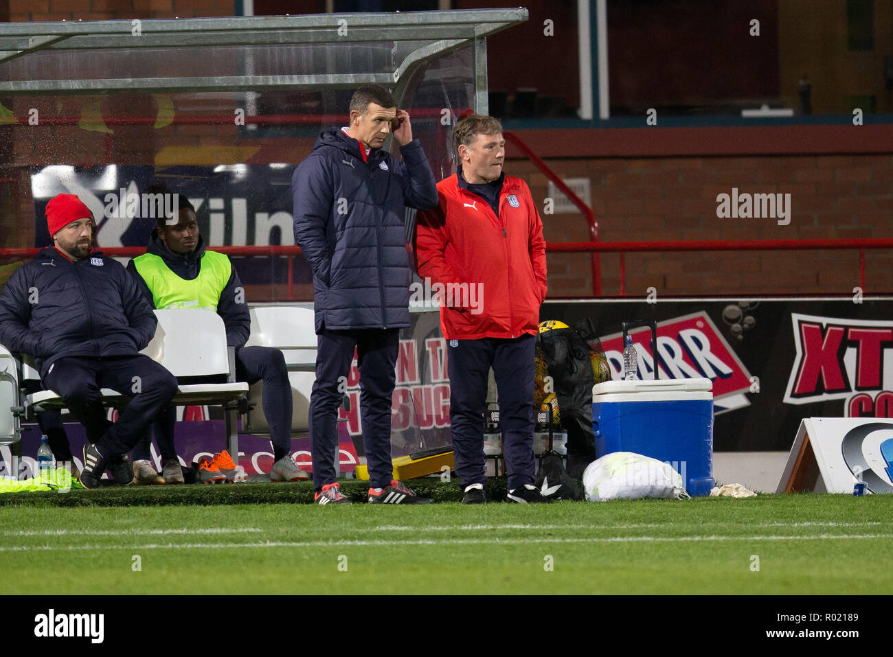 Kilmac Stadium, Dundee, UK. 31st Oct, 2018. Ladbrokes Premiership ...