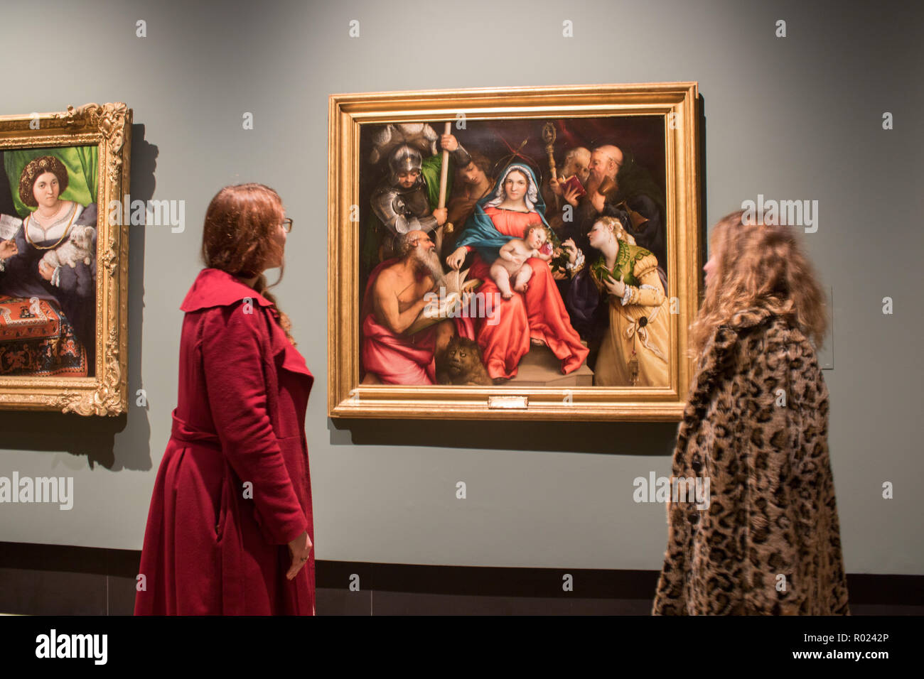 London UK. 1st November 2018. "Virgin ansd Child with Saints jerome ...