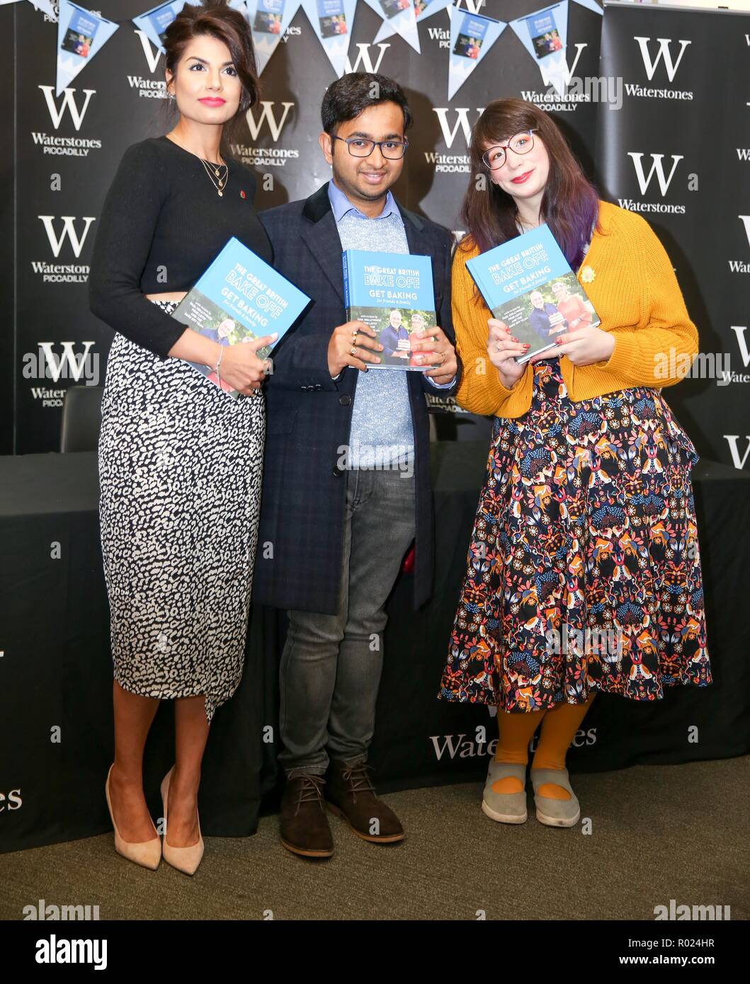 Waterstones Piccadilly, London, UK 1 Nov 2018 - The Great British Bake ...