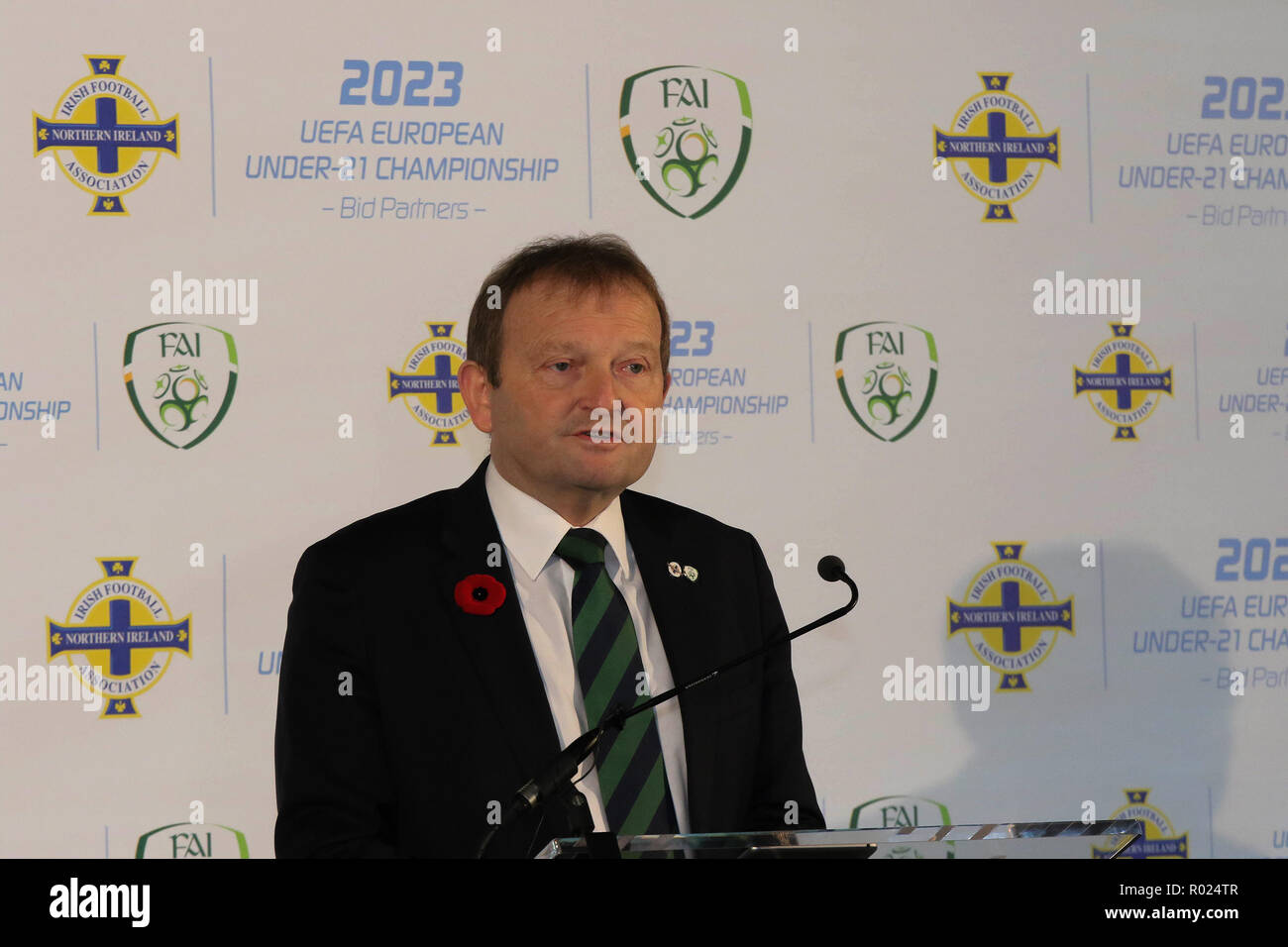 Irish football association david martin hi-res stock photography and ...