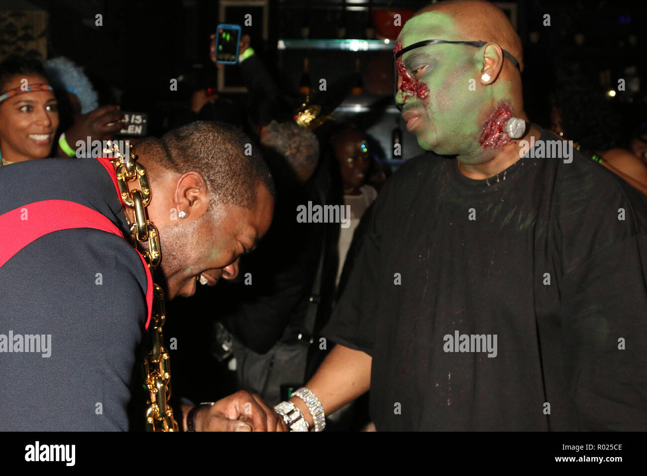 NEW YORK, NY - OCTOBER 31: Slick Rick and Busta Rhymes at The Great ...