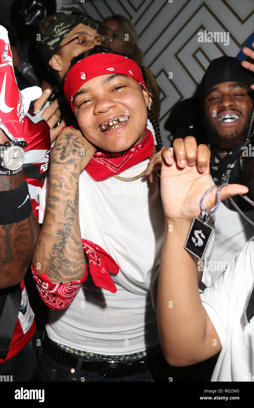 New York, NY, USA. 31st Oct, 2018. Young MA at The Lala Anthony and ...