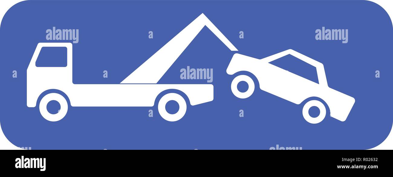 Breakdown truck Stock Vector Images - Alamy