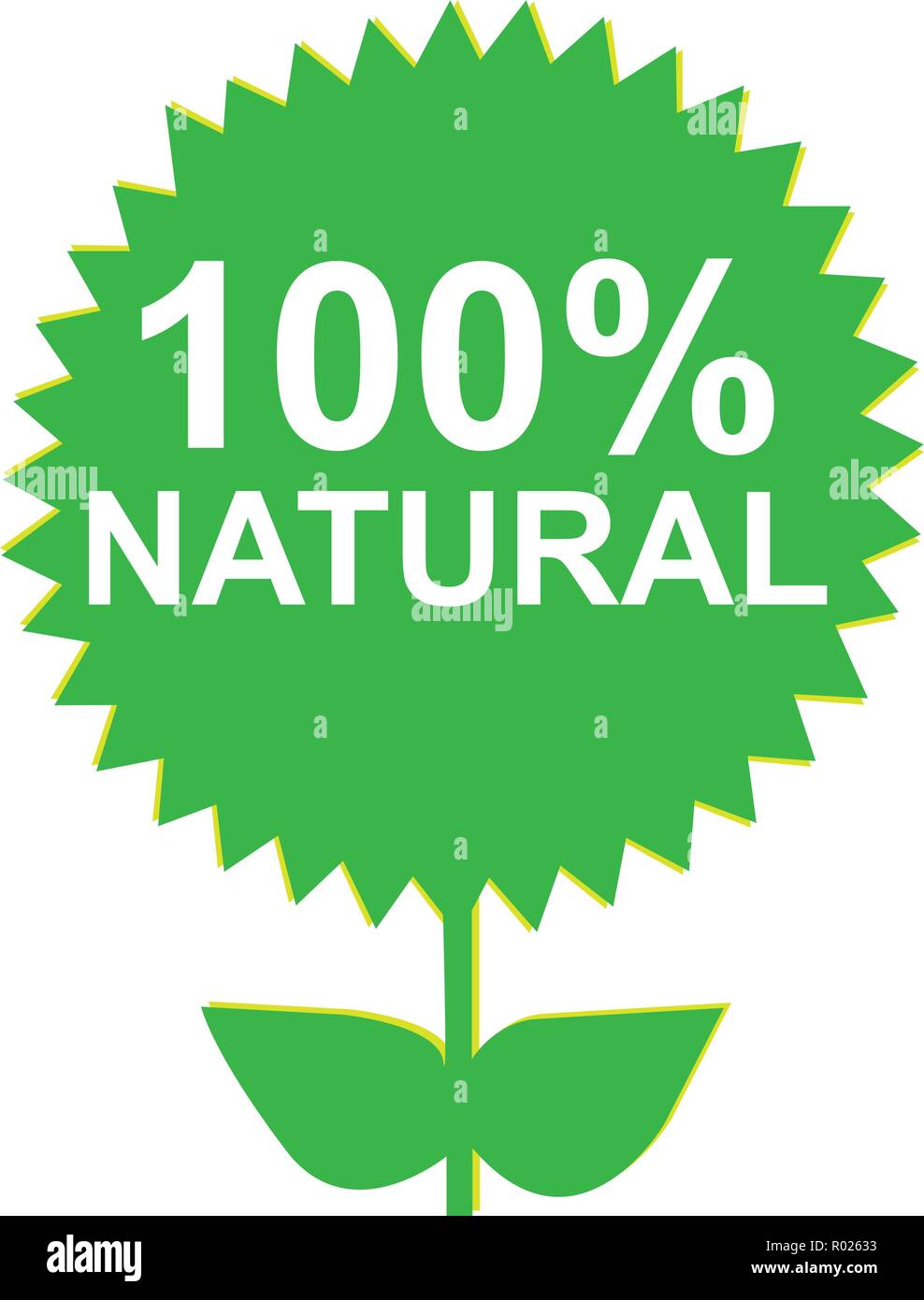 Bio word on green Stock Vector Images - Alamy