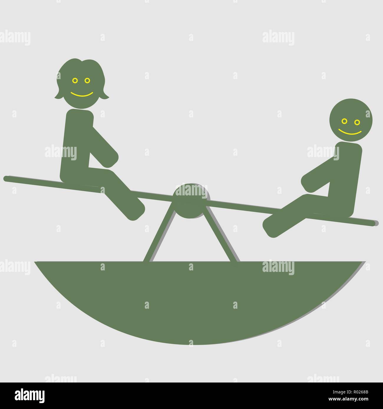 Seesaw See Saw Stock Photos & Seesaw See Saw Stock Images - Alamy