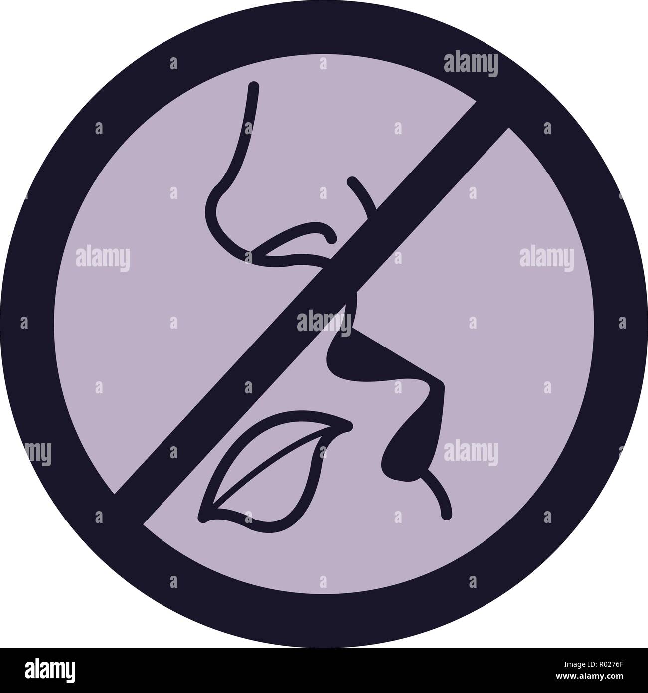 Poisonous plant warning Stock Vector Images - Alamy