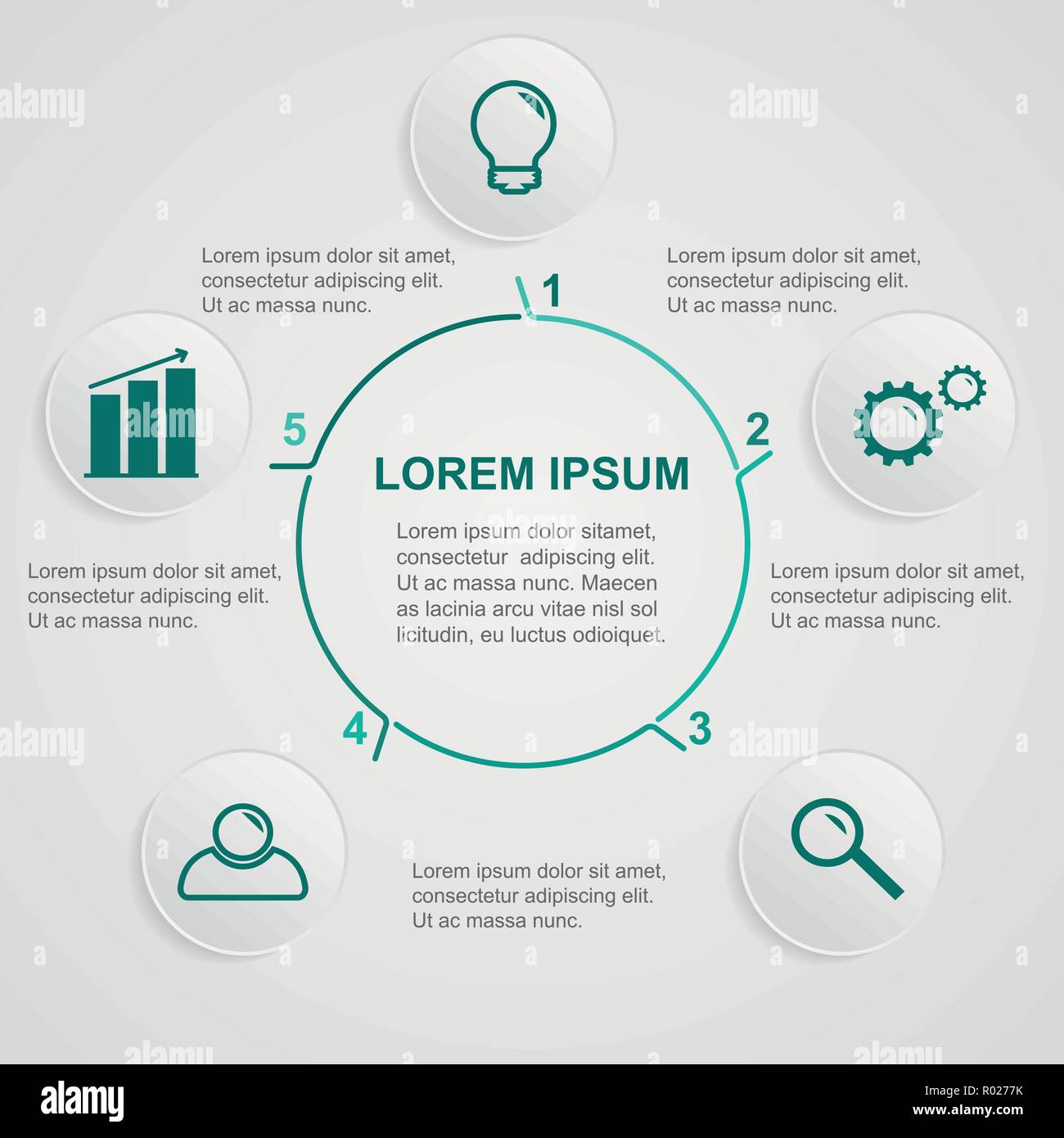 Process data diagram Stock Vector Images - Alamy