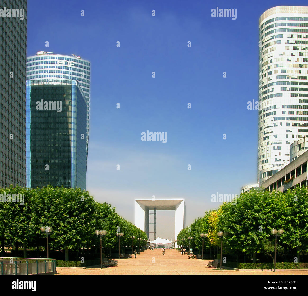 Paris Axe Historique High Resolution Stock Photography and Images - Alamy