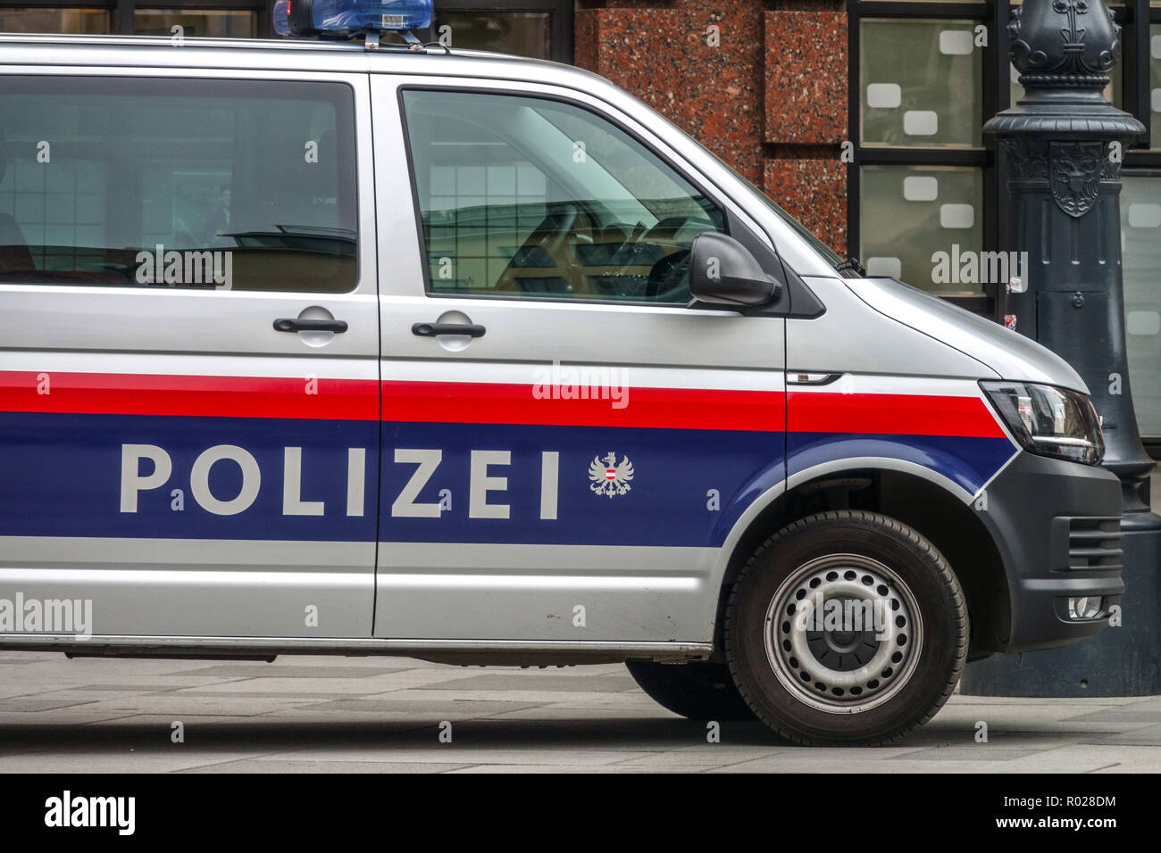 Austrian police car, Vienna, Austria Stock Photo - Alamy