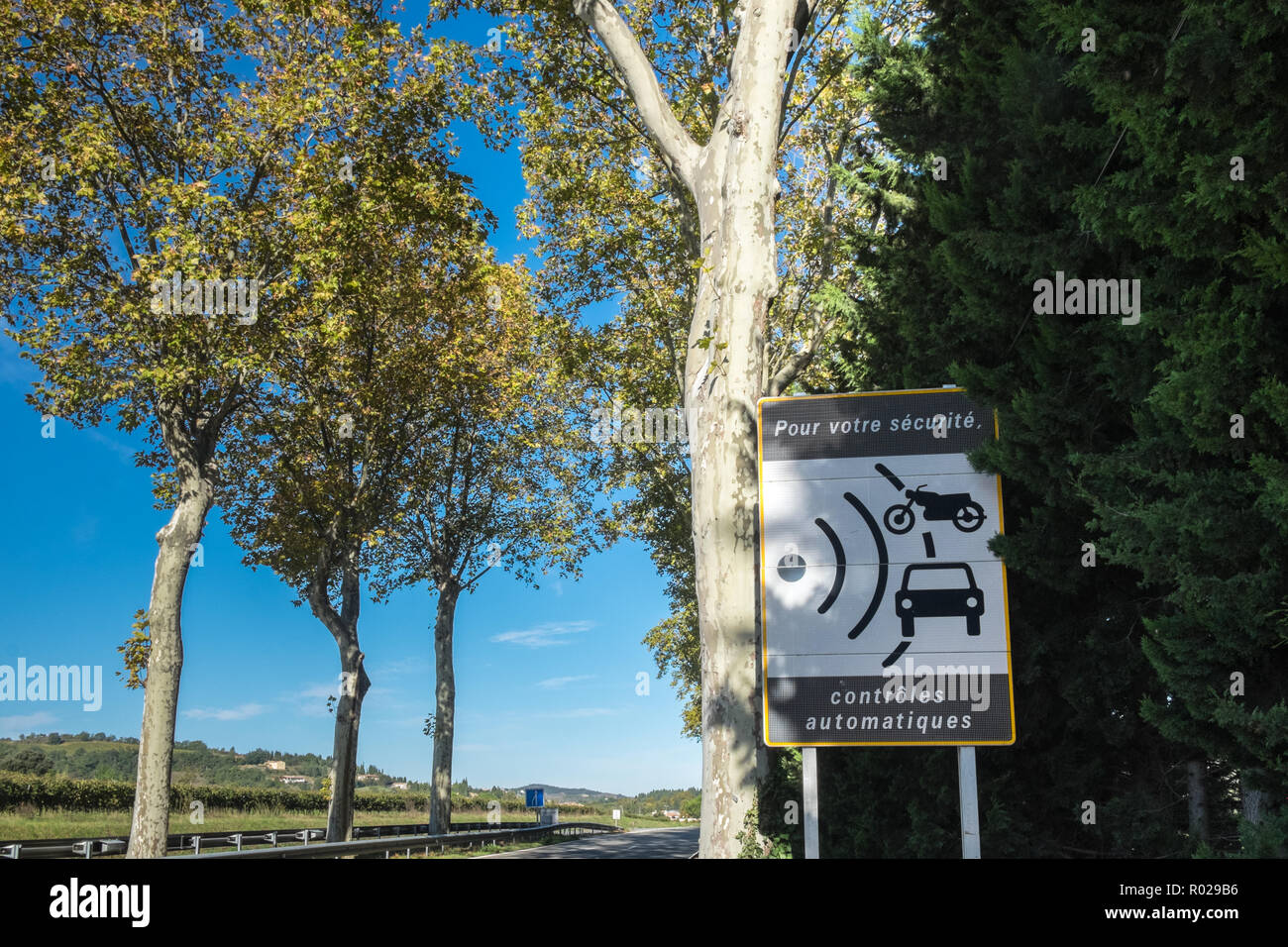 Radar speed sign on street hi-res stock photography and images - Alamy