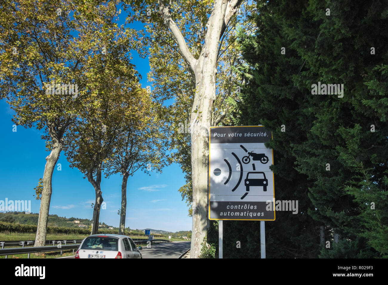 Speeding camera france hi-res stock photography and images - Alamy