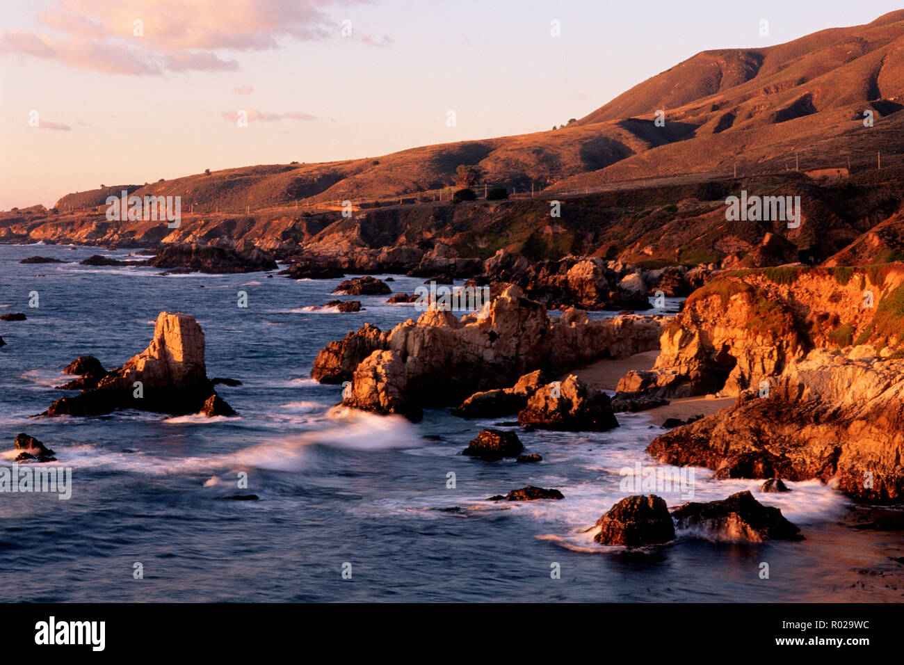 The Big Sur coastline of California is known for its rugged, scenic ...