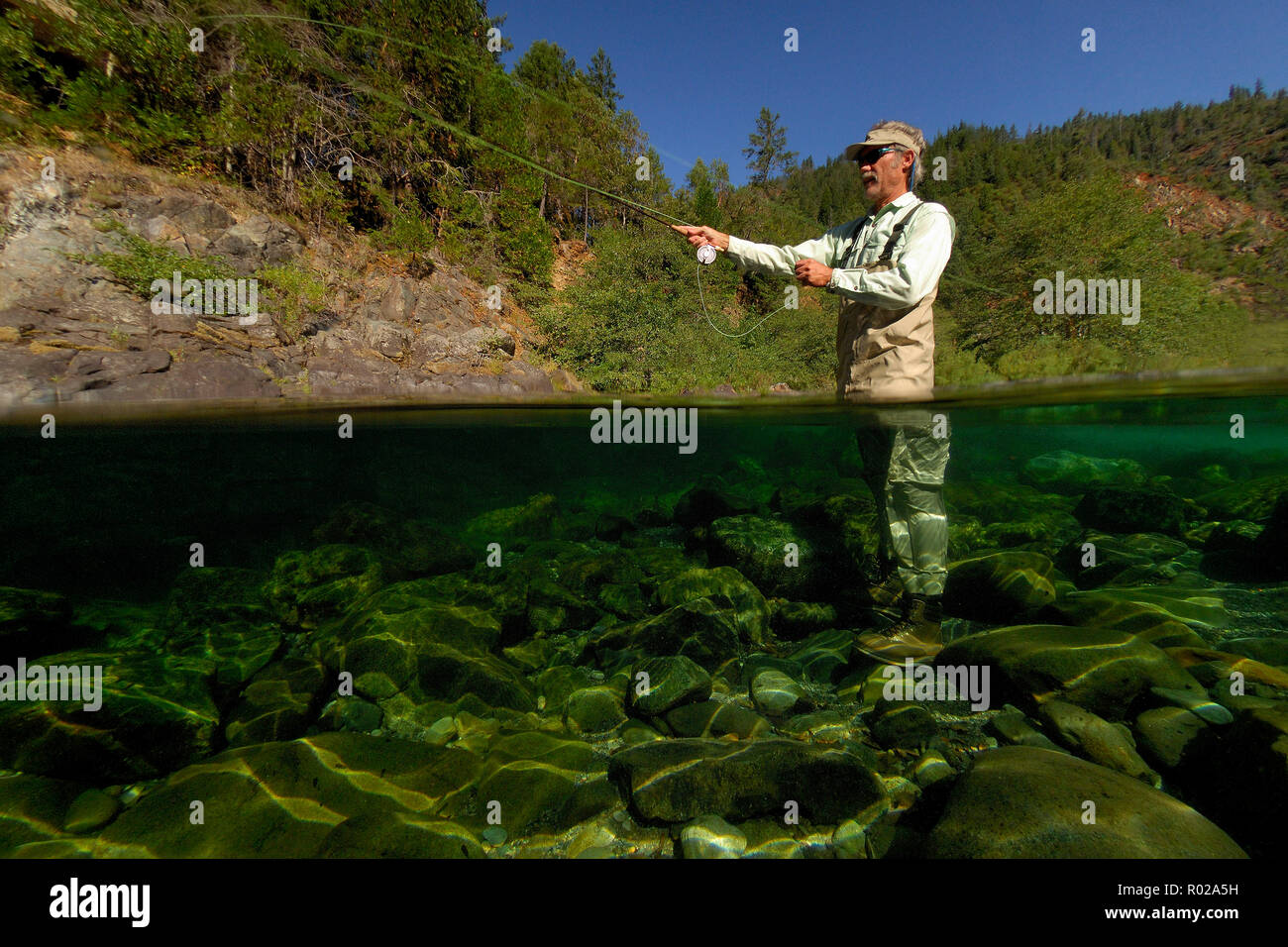 Flyfishing, Smith River, Smith River National Recreation Area ...