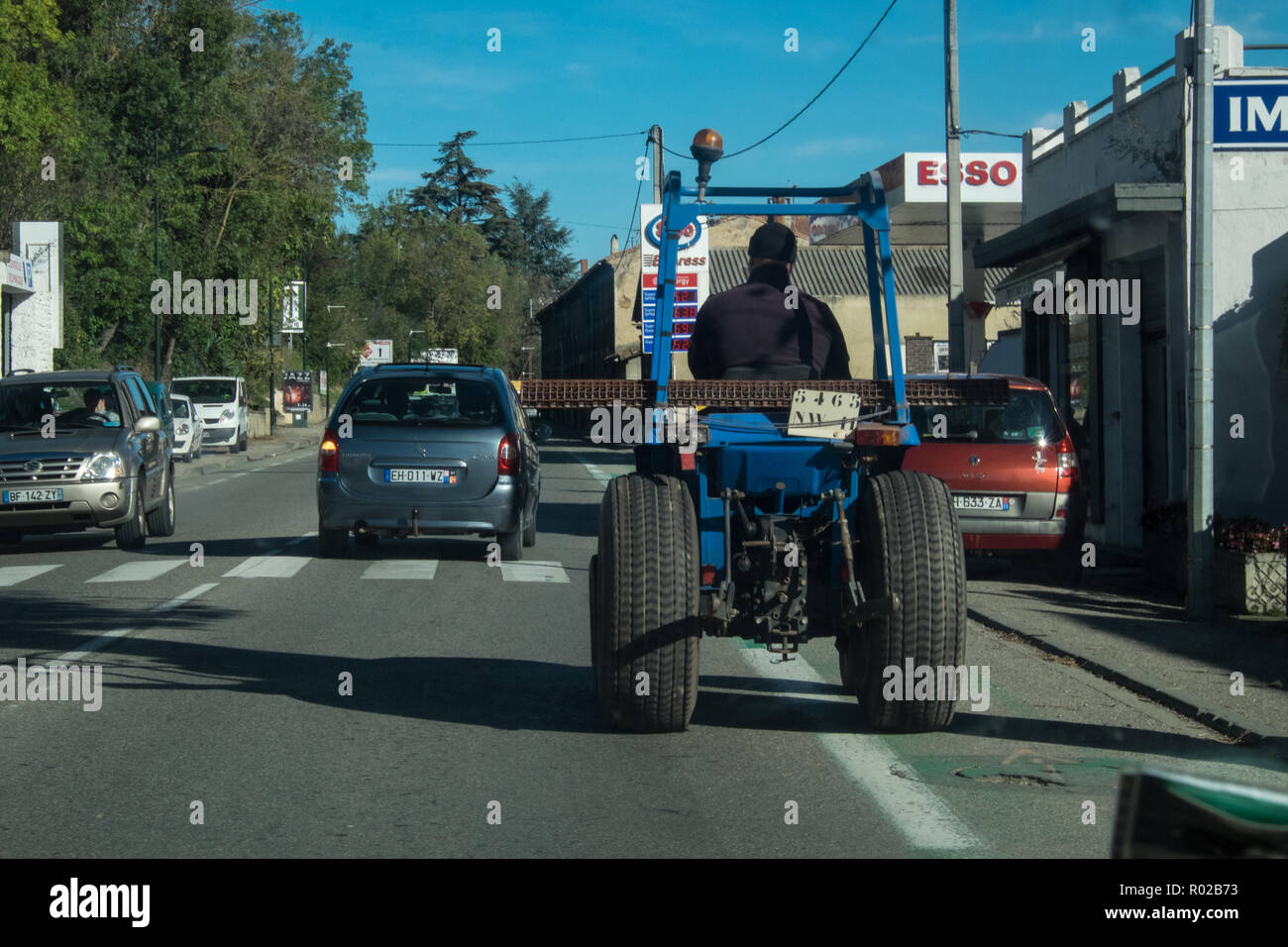 Slow moving vehicle hi-res stock photography and images - Alamy