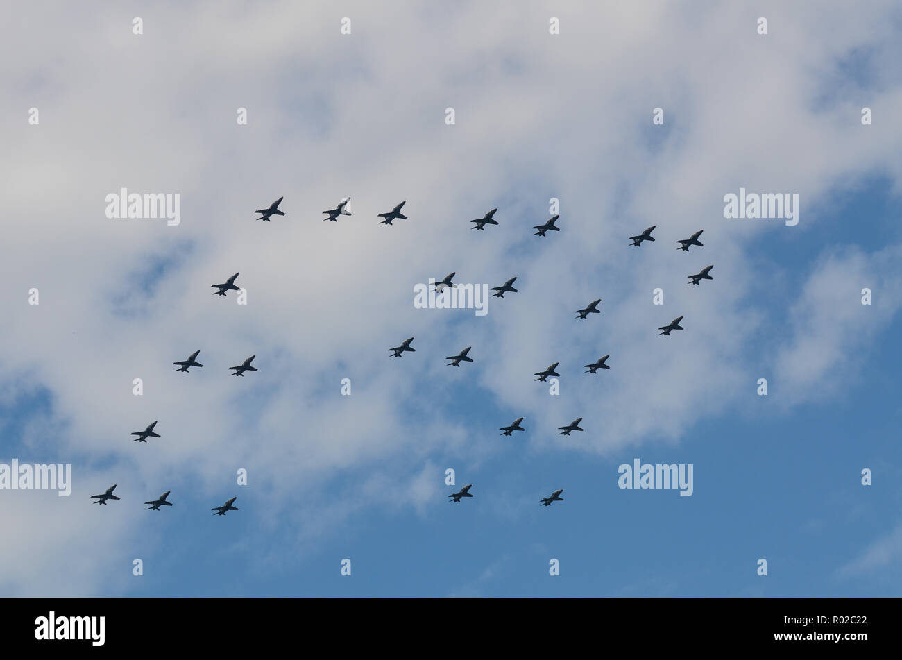 Raf plane formation hi-res stock photography and images - Alamy