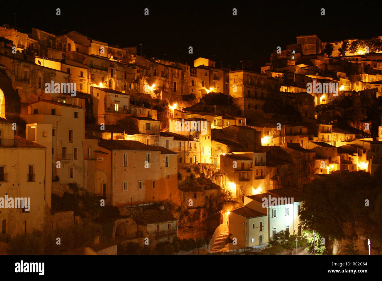 Sicilian landscape by night hi-res stock photography and images - Alamy