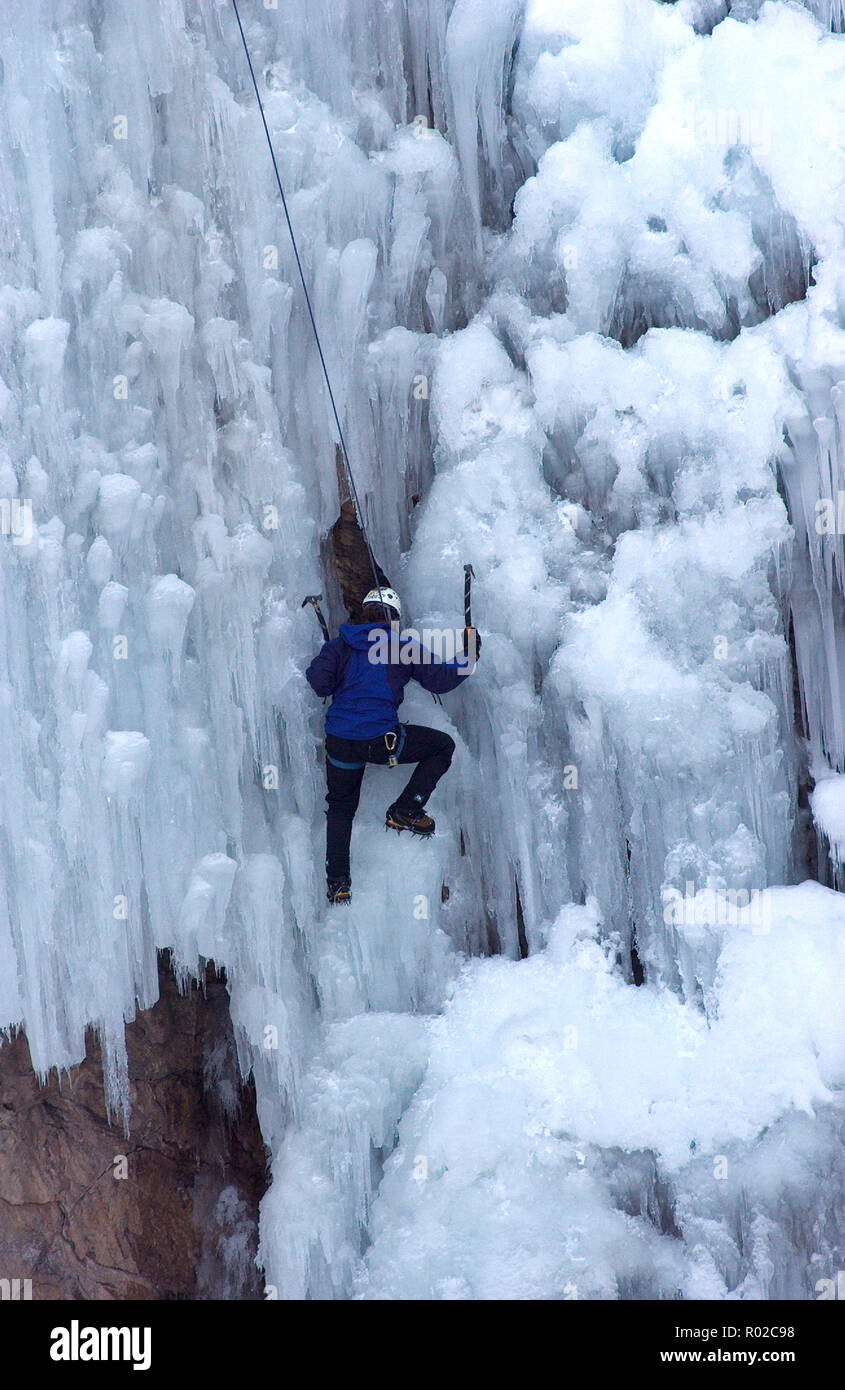 19 ice climber Stock Photo - Alamy