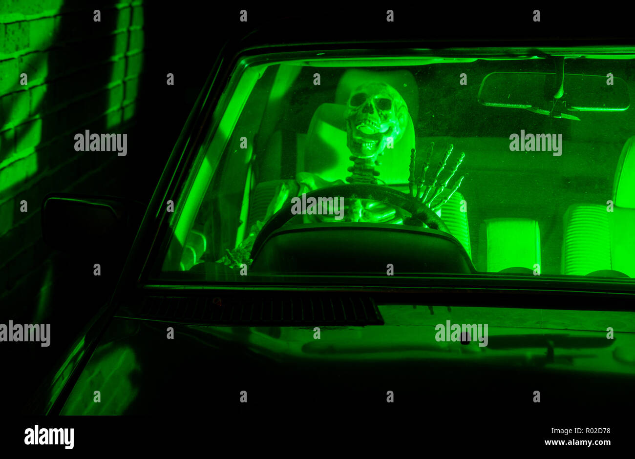 Skeleton In Car High Resolution Stock Photography and Images - Alamy