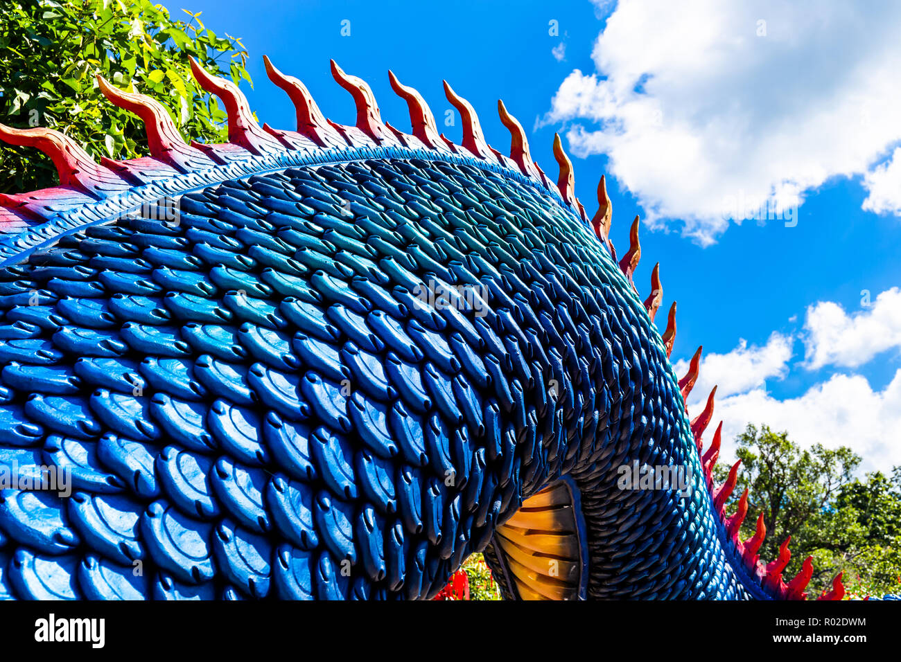 The body of the serpent serpent with beautiful patterns Stock Photo - Alamy