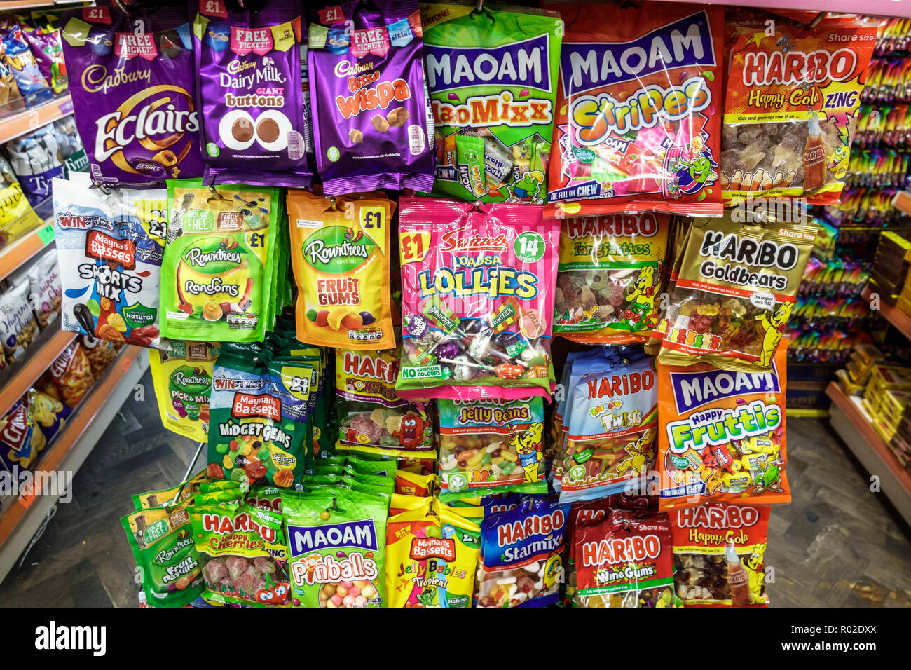 Convenience Store Candy High Resolution Stock Photography and Images ...