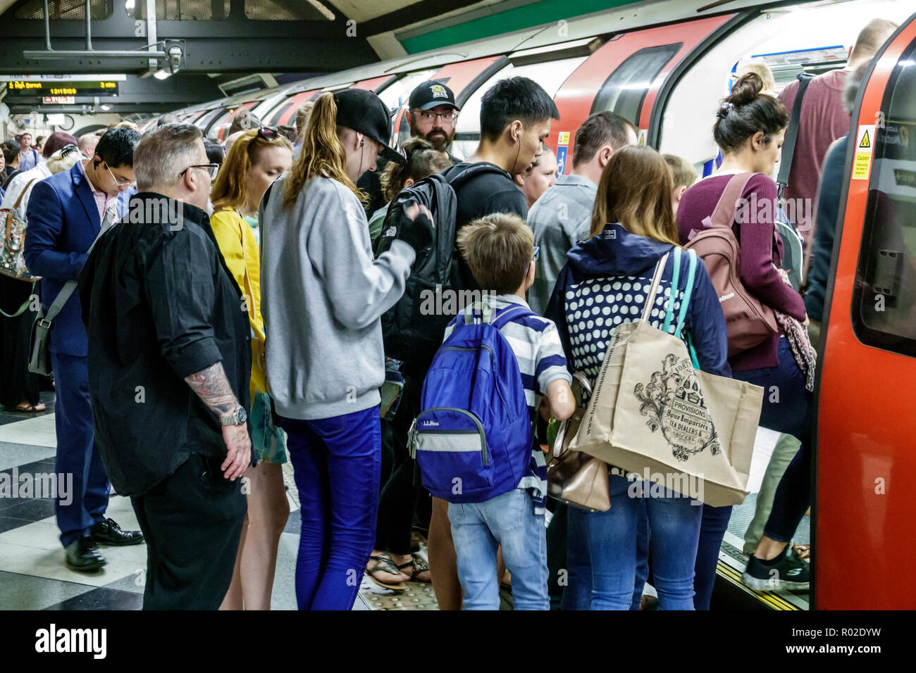 London England,UK,Lambeth South Bank,Waterloo Underground Station train ...