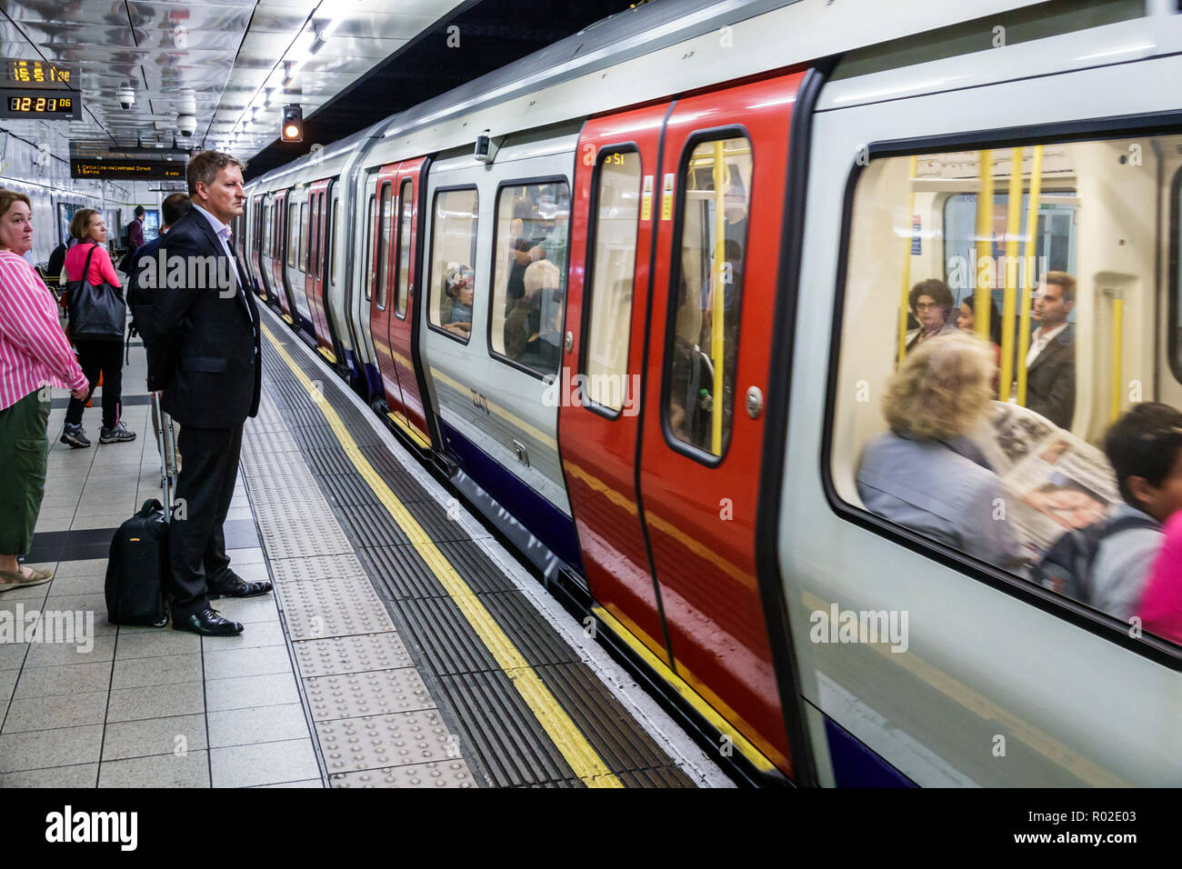 Arriving from the subway hi-res stock photography and images - Alamy