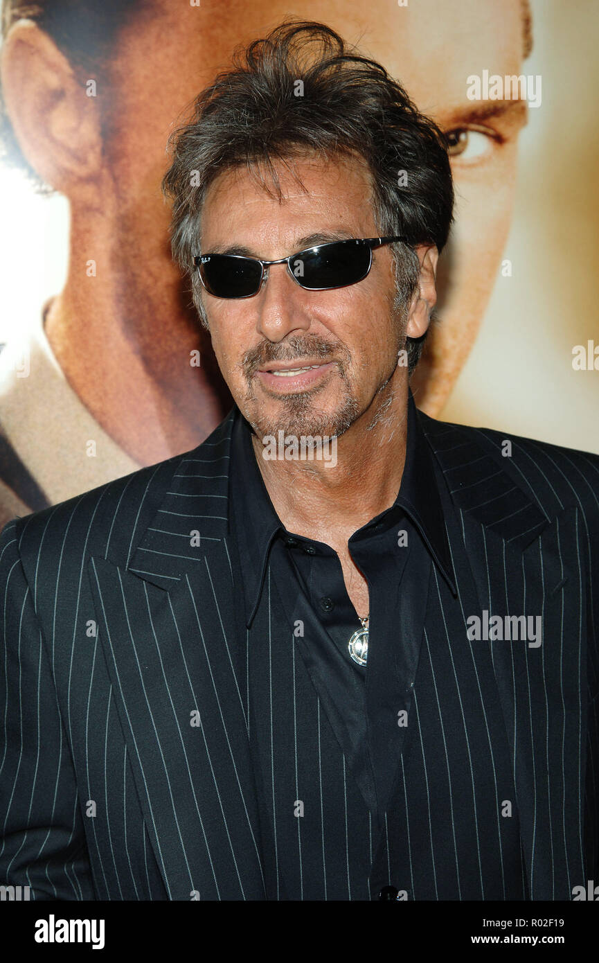 Al Pacino arriving at the Two For The Money Premiere at the Samuel ...